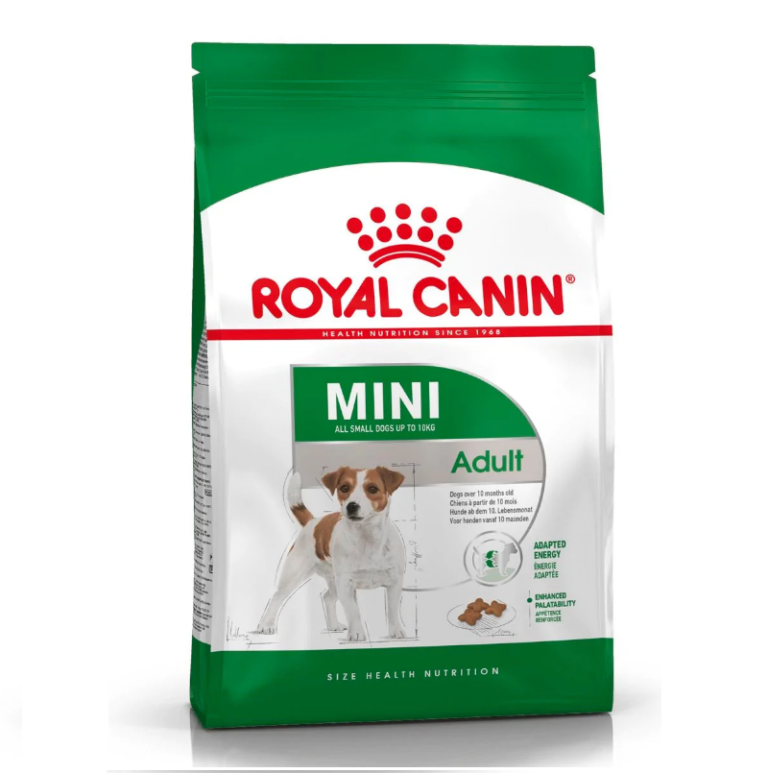 Royal Canin Mini Adult 2 Kg + 2 Pochons 85g Gratuit – Pet World